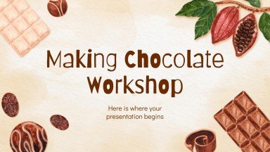 Free chocolate-themed templates for Google Slides & PowerPoint