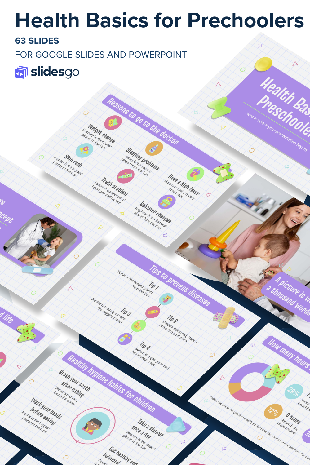 Health Basics for Preschoolers | Google Slides and PowerPoint