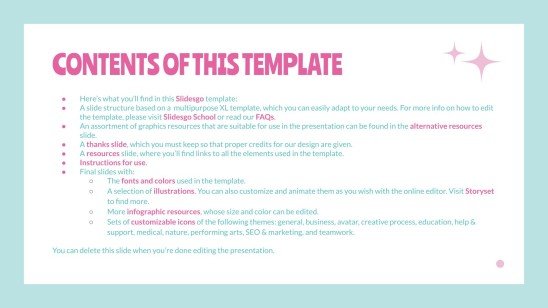 Daily Activities for Online Lessons Google Slides and PPT theme