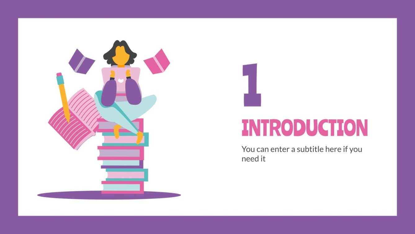 Daily Activities for Online Lessons Google Slides and PPT theme