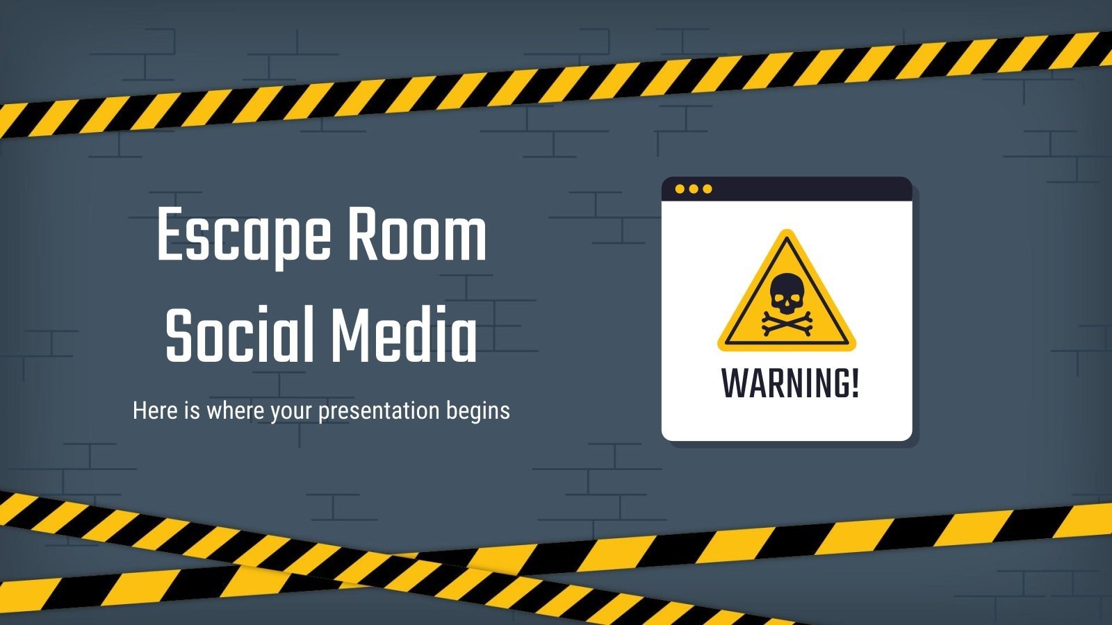 Escape Room Google Slides theme and PowerPoint template