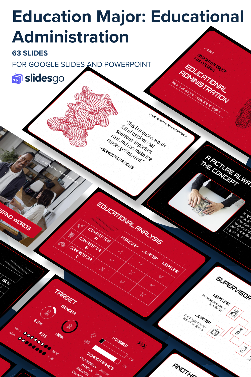 College: Educational Administration | Google Slides & PPT