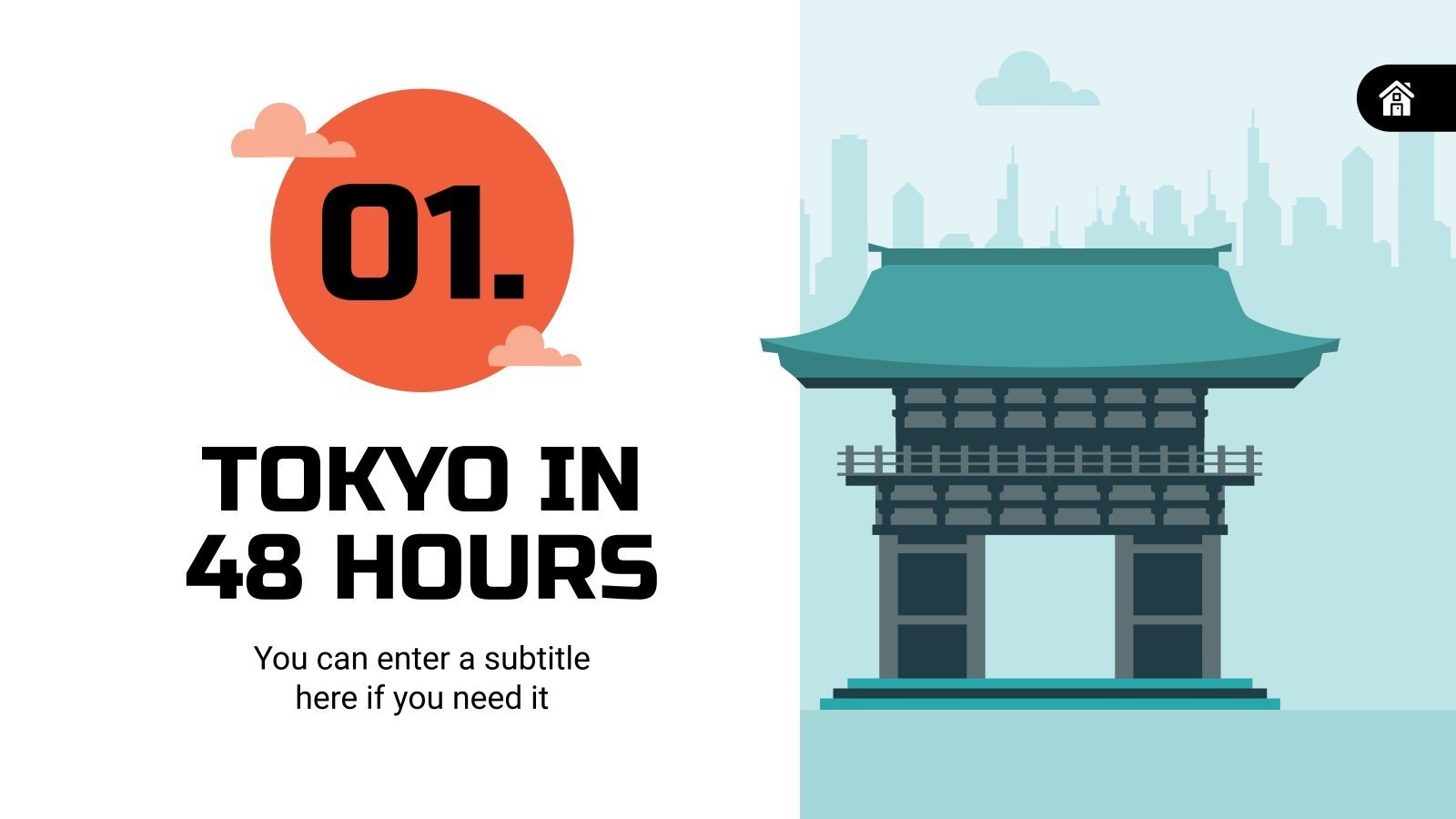 Travel Guide: Tokyo Google Slides theme & PowerPoint template