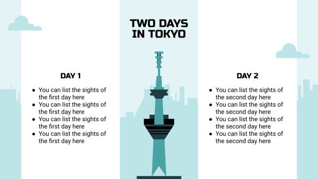 Travel Guide: Tokyo Google Slides theme & PowerPoint template