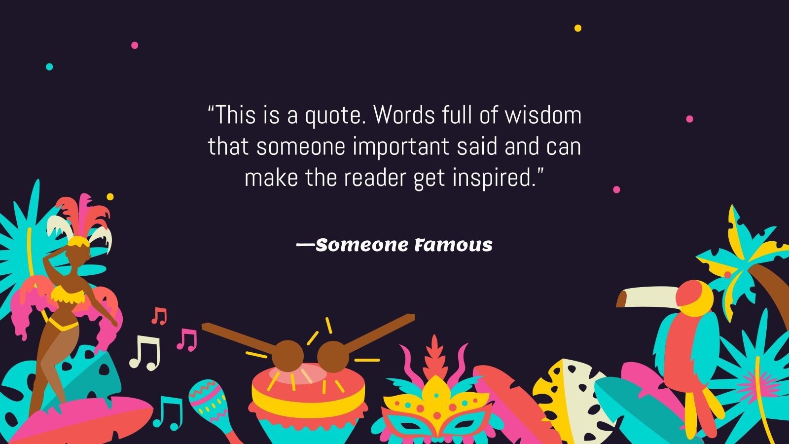 Colorful Carnival Google Slides Theme and PowerPoint Template