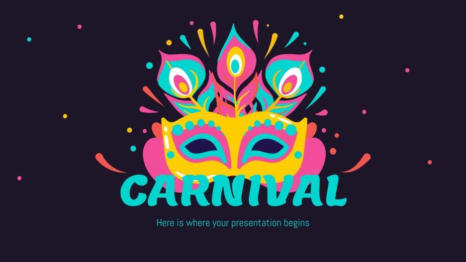 Free Carnival-themed Google Slides & PowerPoint templates