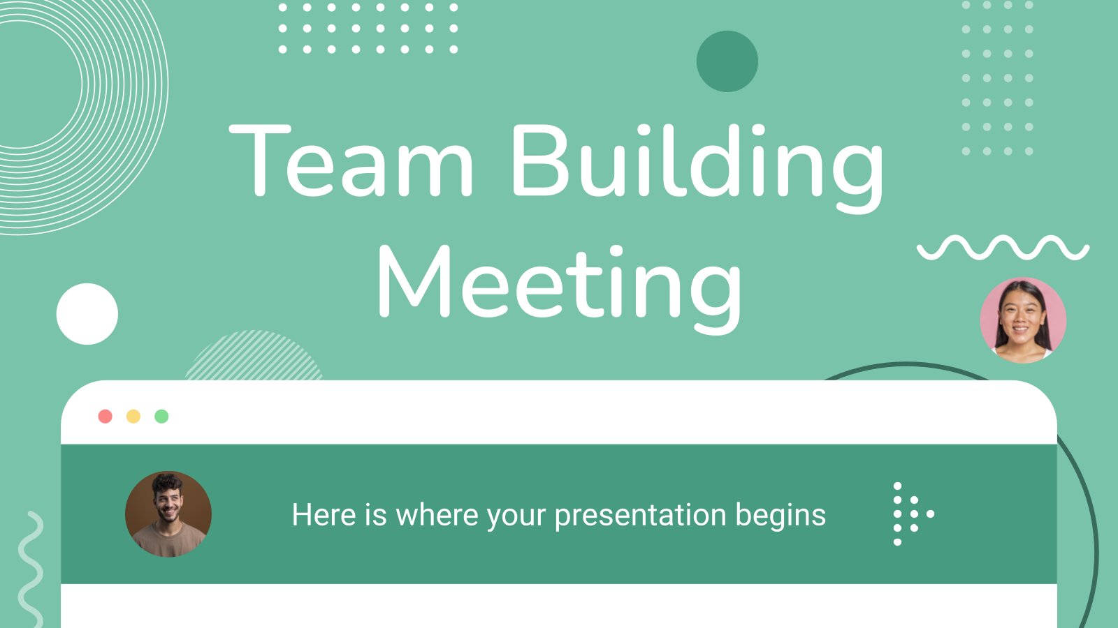 Team Building Meeting Google Slides PPT Template Team Building Meeting Google Slides PPT Template