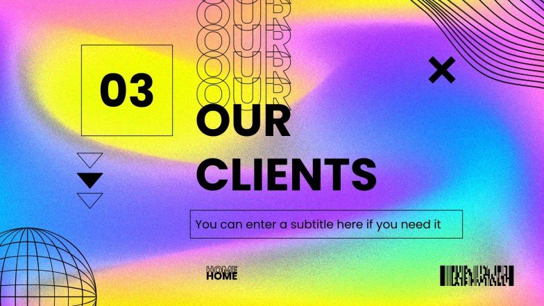Abstract Style Talent Agency | Google Slides & PowerPoin