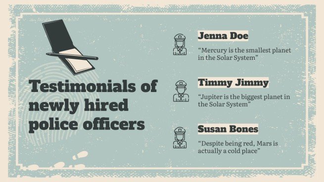 Police Officer Training Workshop | Google Slides & PowerPoint