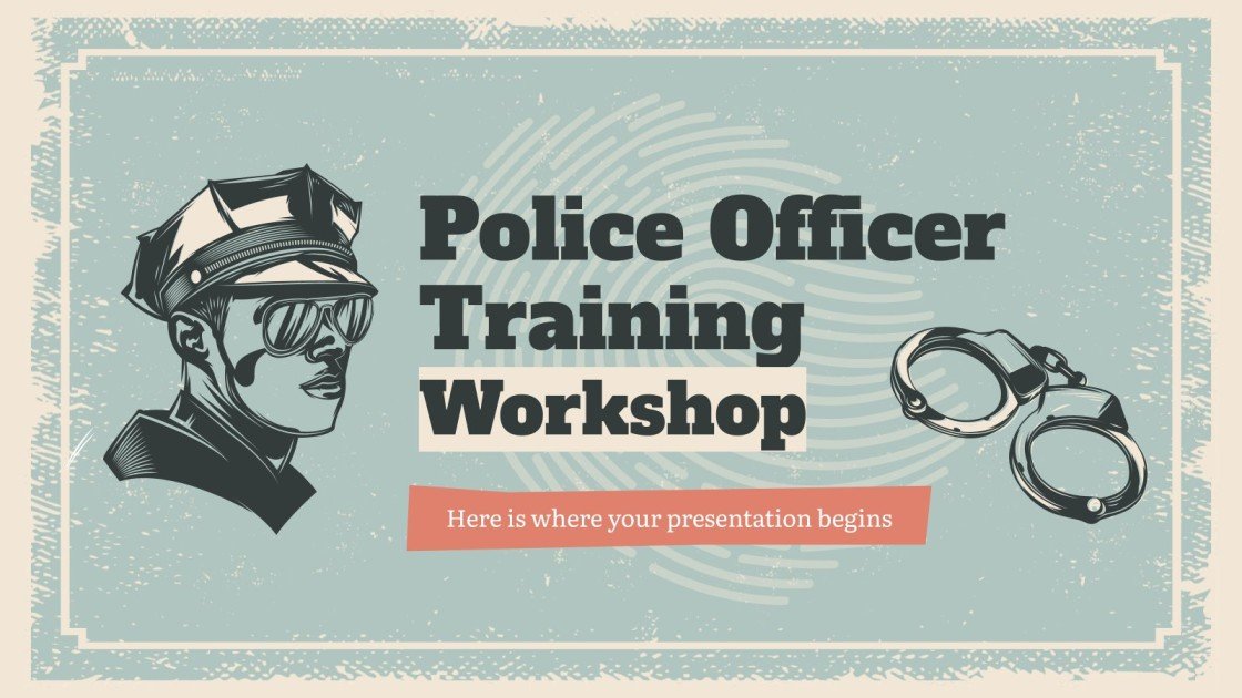 Free Google Slides and PowerPoint Templates on Police