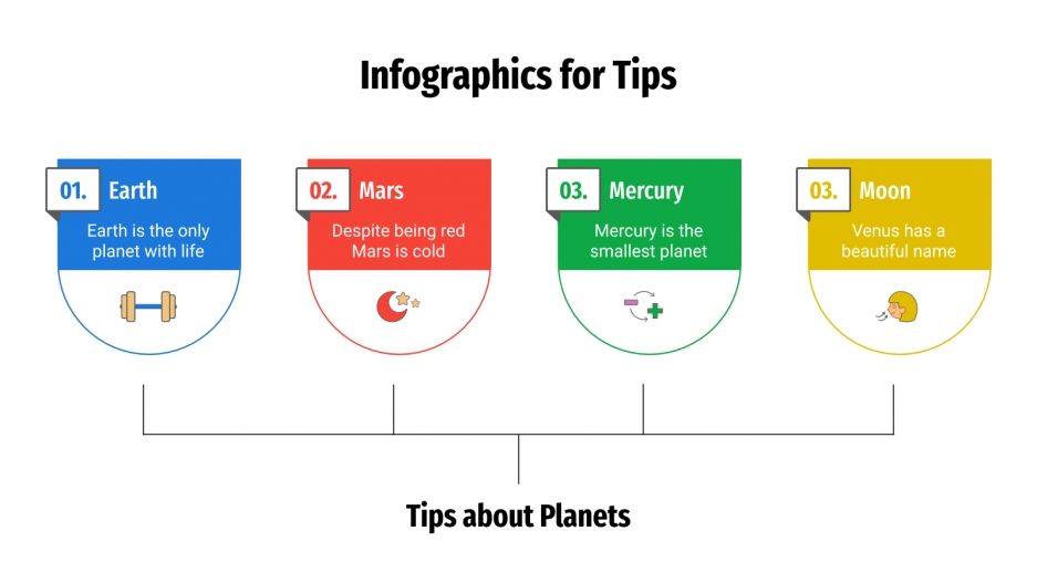 Infografías para tips y consejos | Tema de Google Slides y PPT