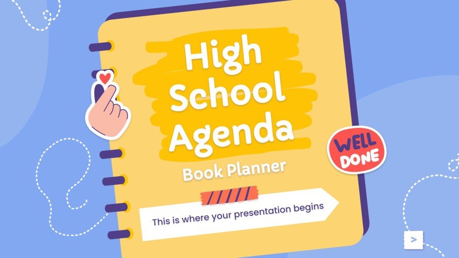 High School Planner | Google Slides & PPT theme