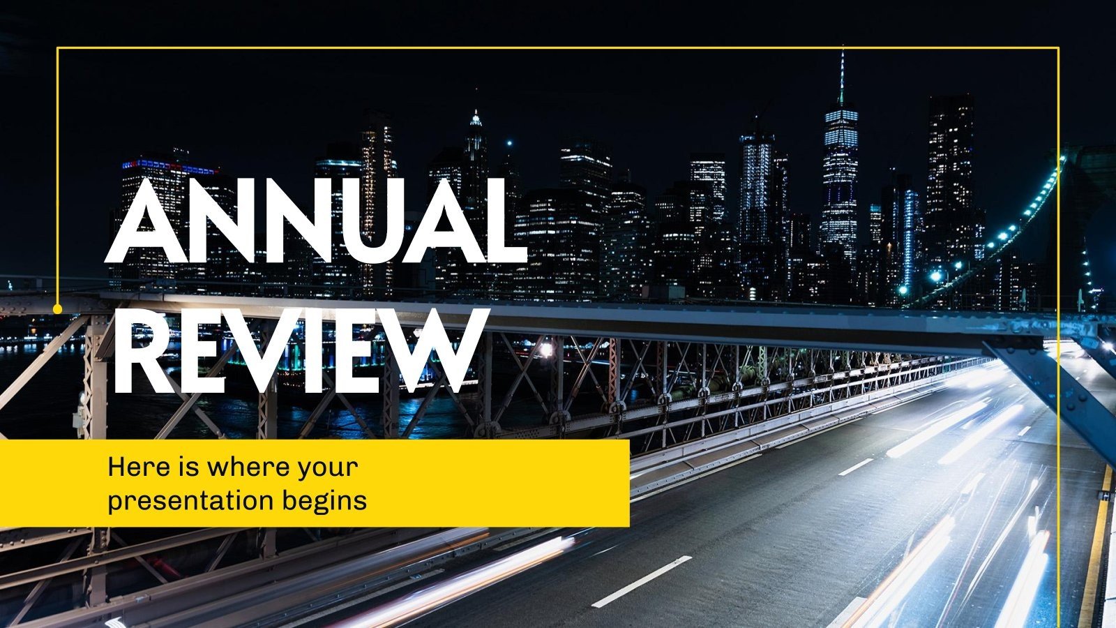 Annual Review Google Slides theme & PowerPoint template