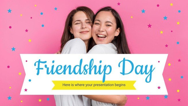 Friendship Day Google Slides theme and PowerPoint template