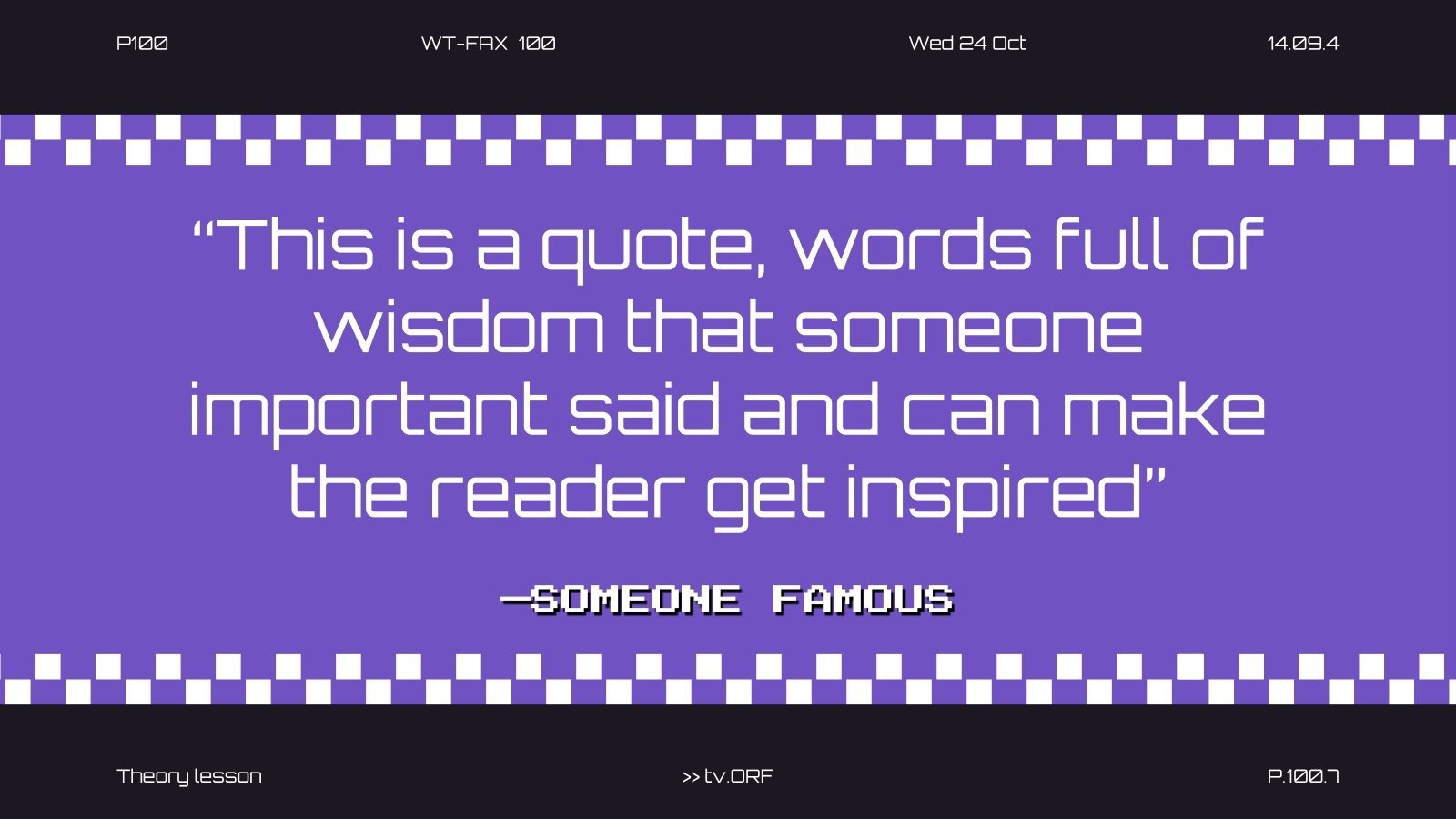 Teletext Style Workshop | Google Slides and PowerPoint