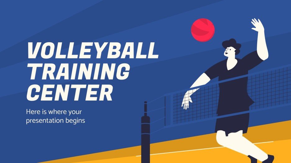 Volleyball Training Center | Google Slides & PowerPoint