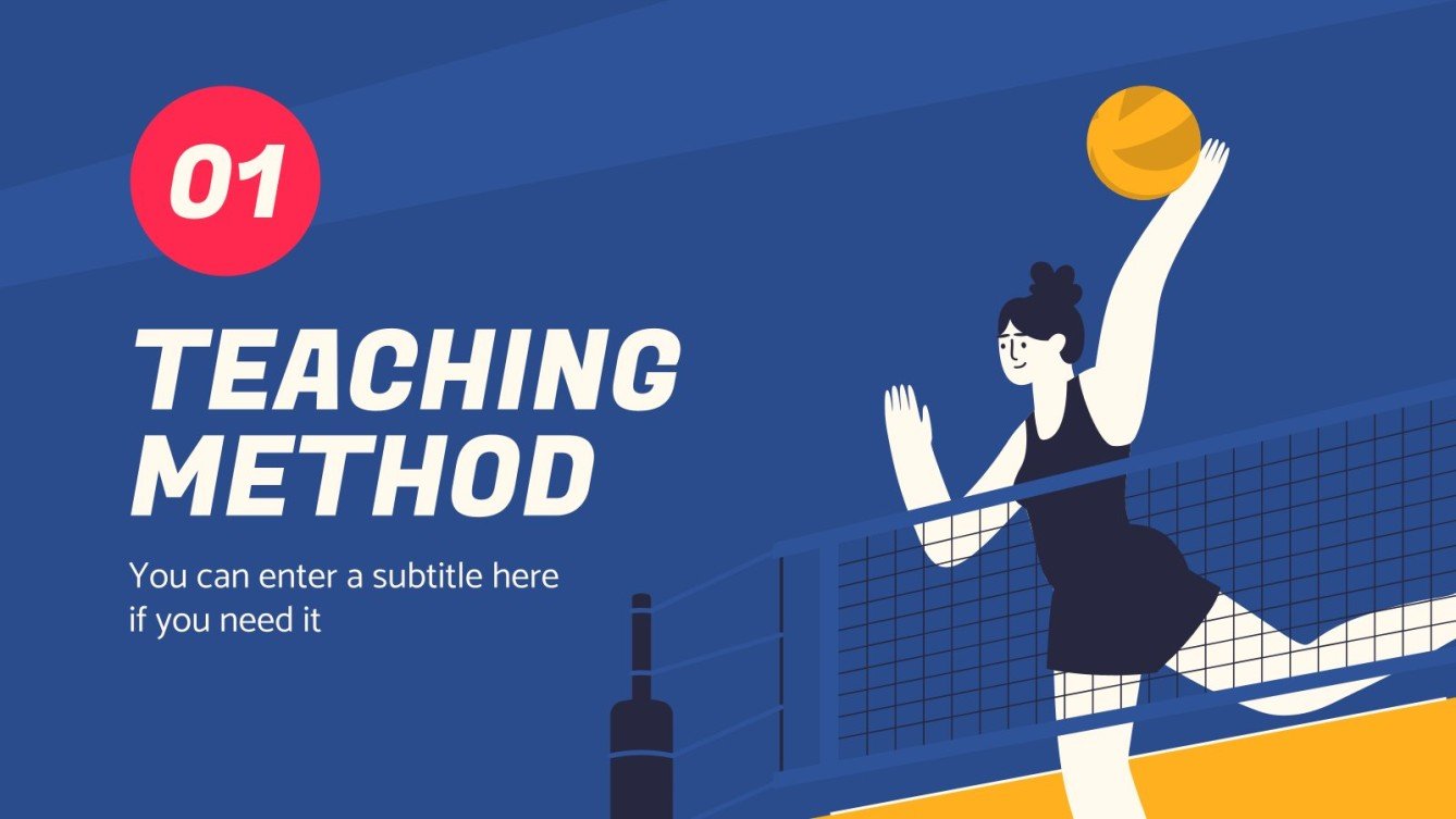 Volleyball Training Center | Google Slides & PowerPoint
