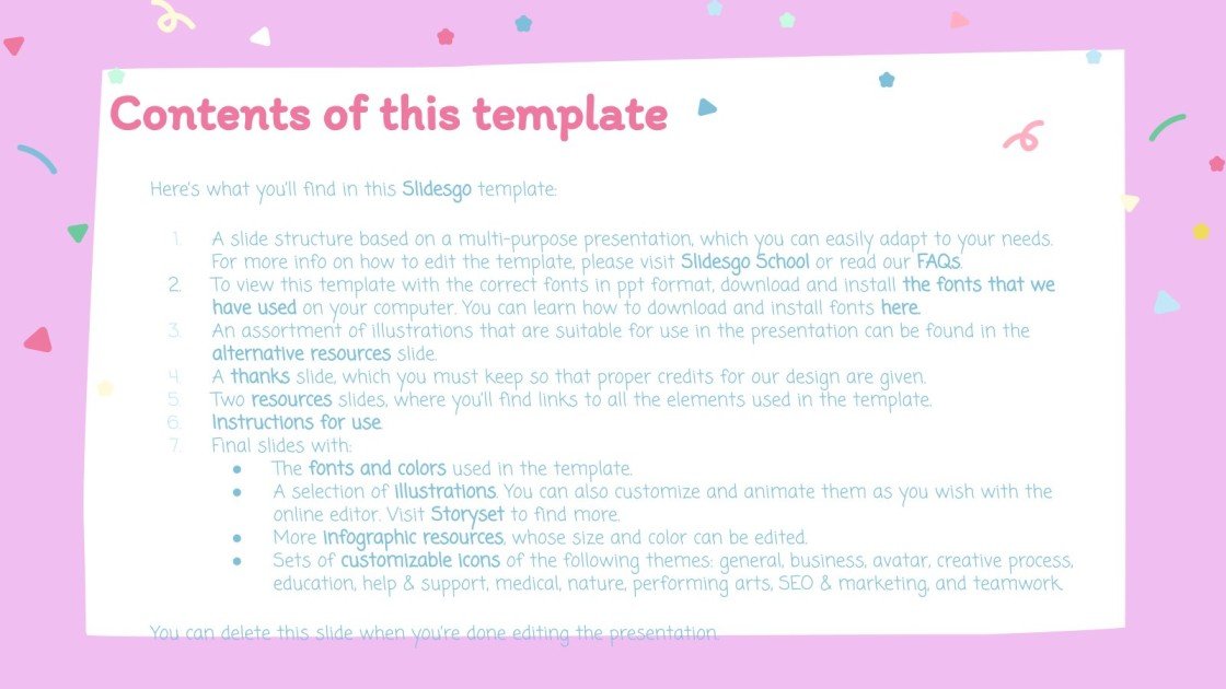 Cute Greeting Cards Google Slides theme & PPT template