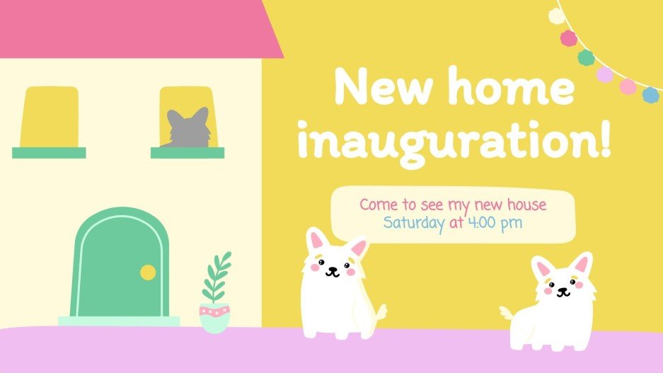 Cute Greeting Cards Google Slides theme & PPT template