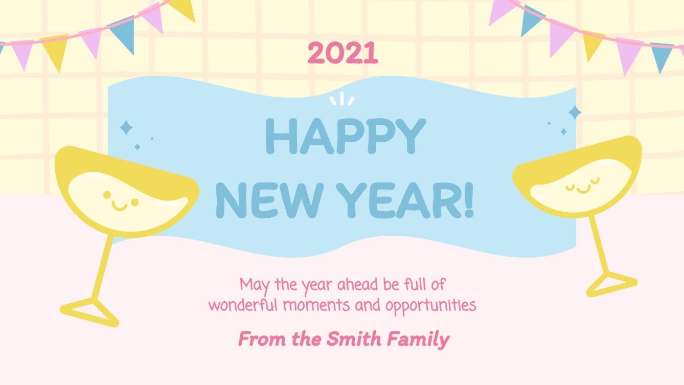 Cute Greeting Cards Google Slides theme & PPT template
