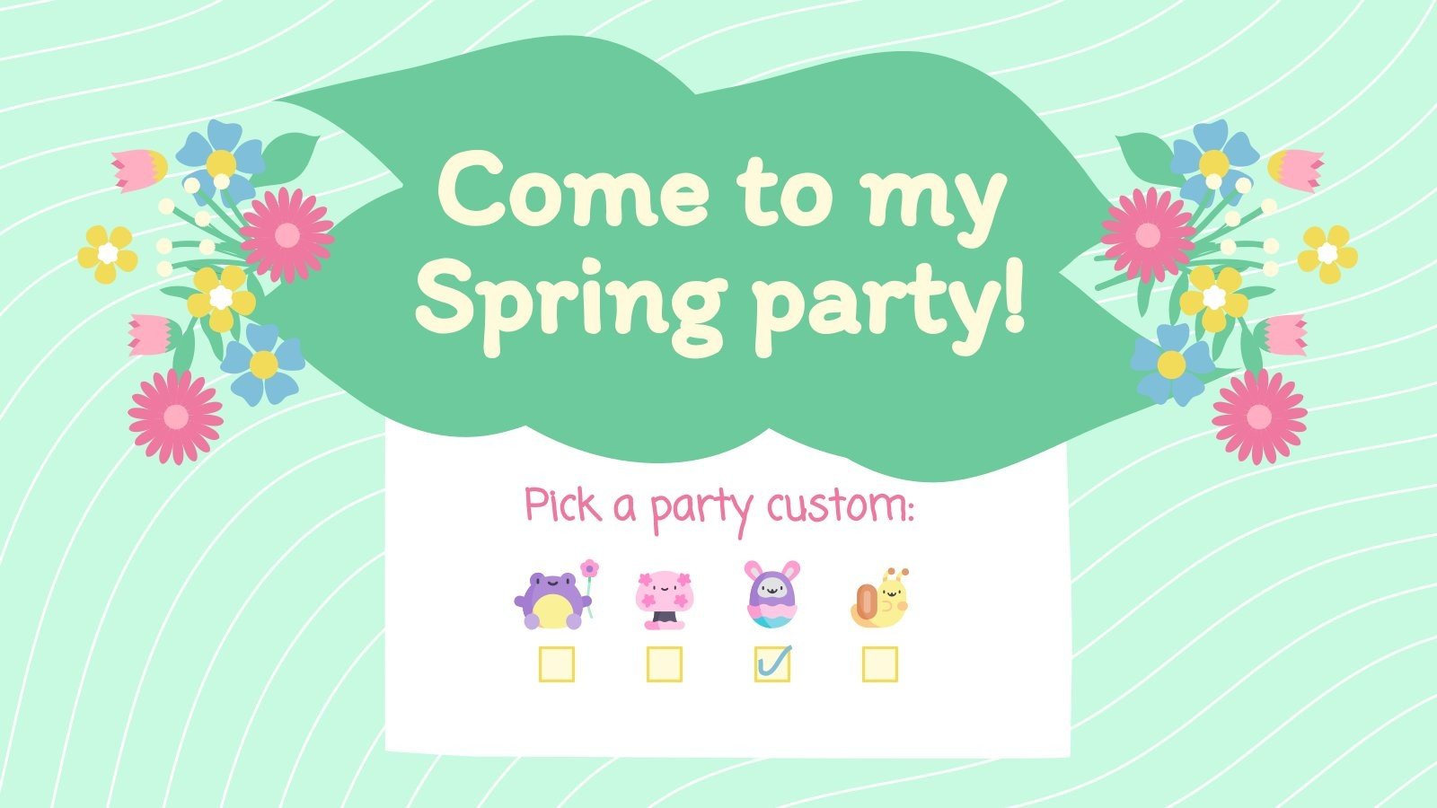 Cute Greeting Cards Google Slides theme & PPT template