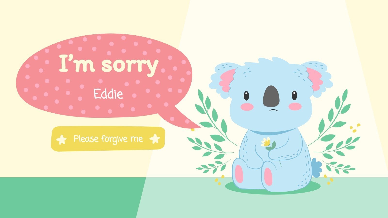 Cute Greeting Cards Google Slides theme & PPT template