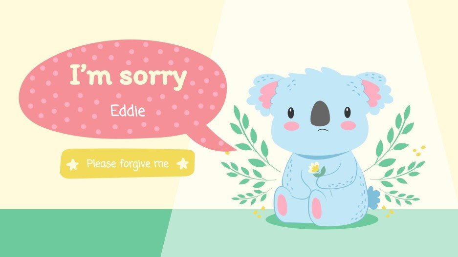 Cute Greeting Cards Google Slides theme & PPT template