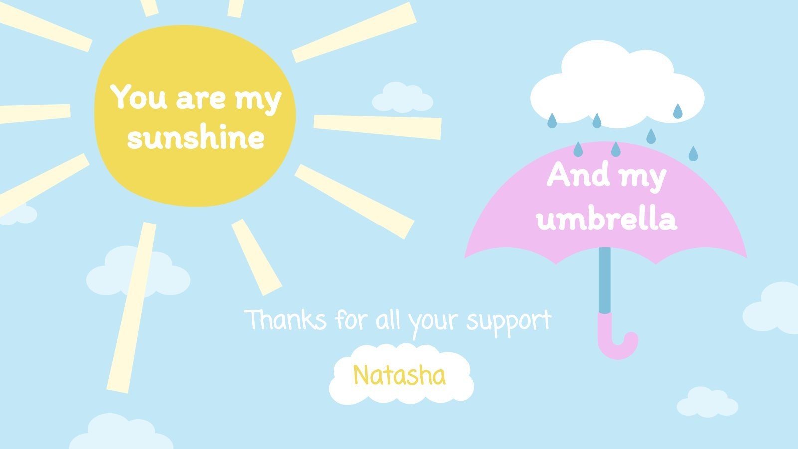 Cute Greeting Cards Google Slides theme & PPT template