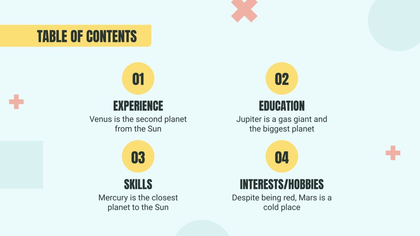 Cool Professor CV Google Slides theme & PowerPoint template