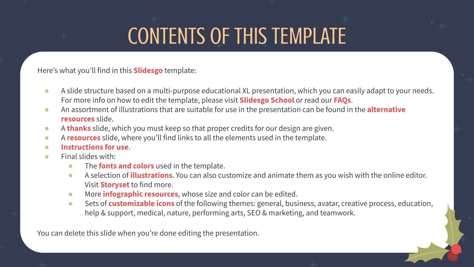 Ready for Christmas Google Slides theme & PowerPoint template