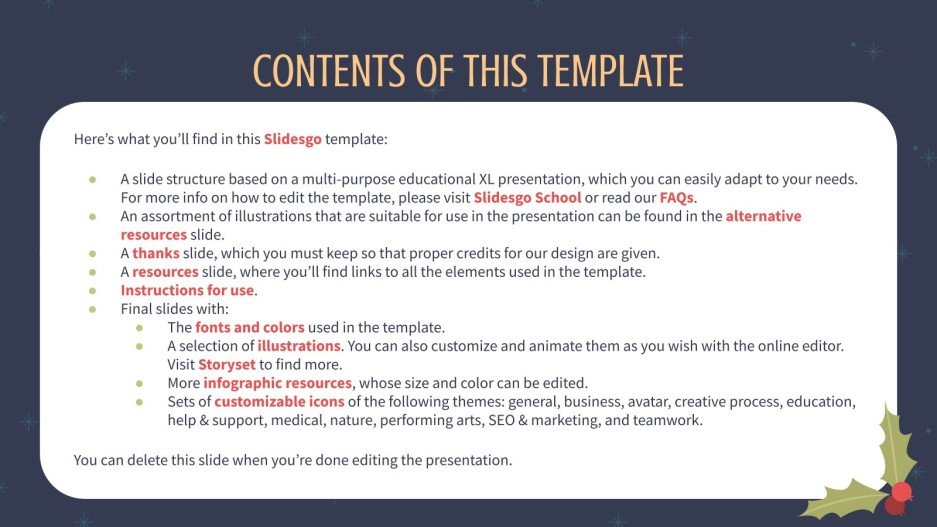 Ready for Christmas Google Slides theme & PowerPoint template