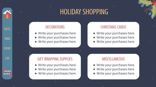 Todo listo para la Navidad | Tema de Google Slides y PowerPoint