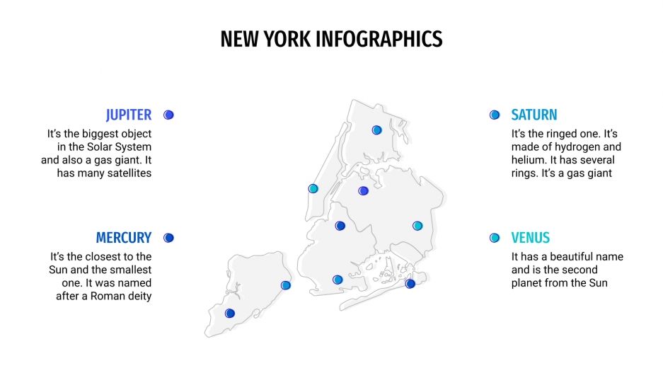 Free New York Infographics for Google Slides and PowerPoint
