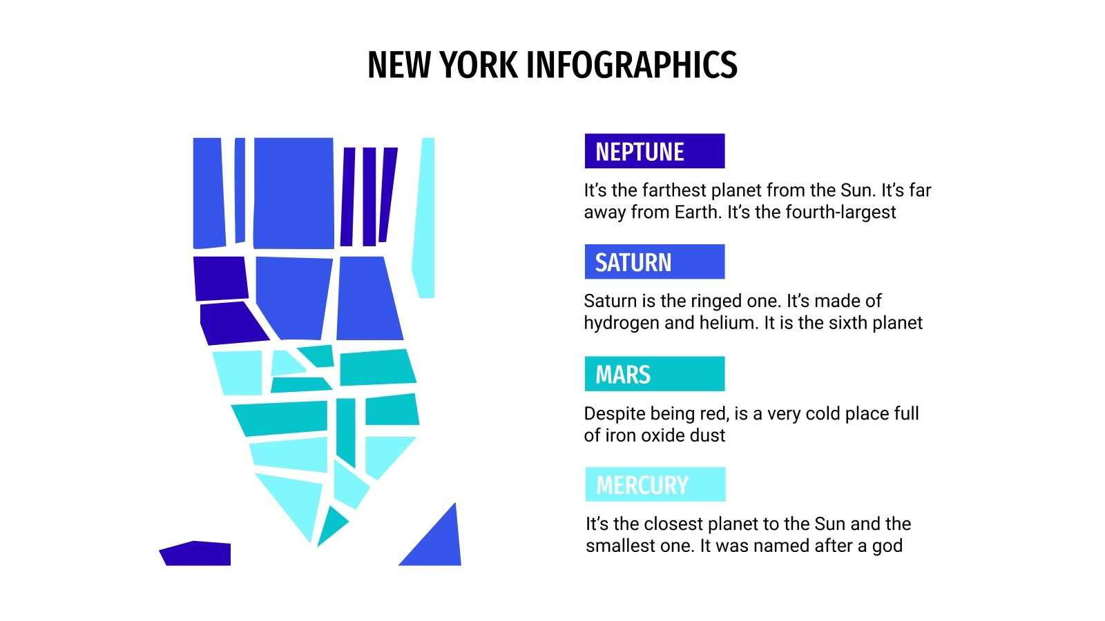 Free New York Infographics for Google Slides and PowerPoint