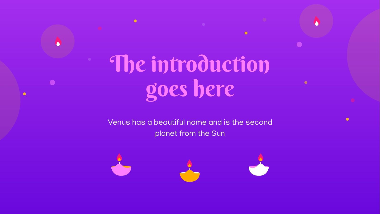 Diwali Festival Origins Google Slides & PowerPoint template