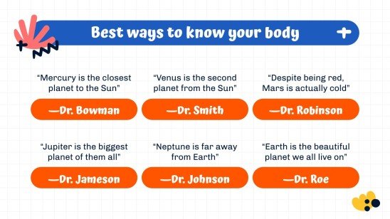 Science for Elementary: The Human Body | Google Slides