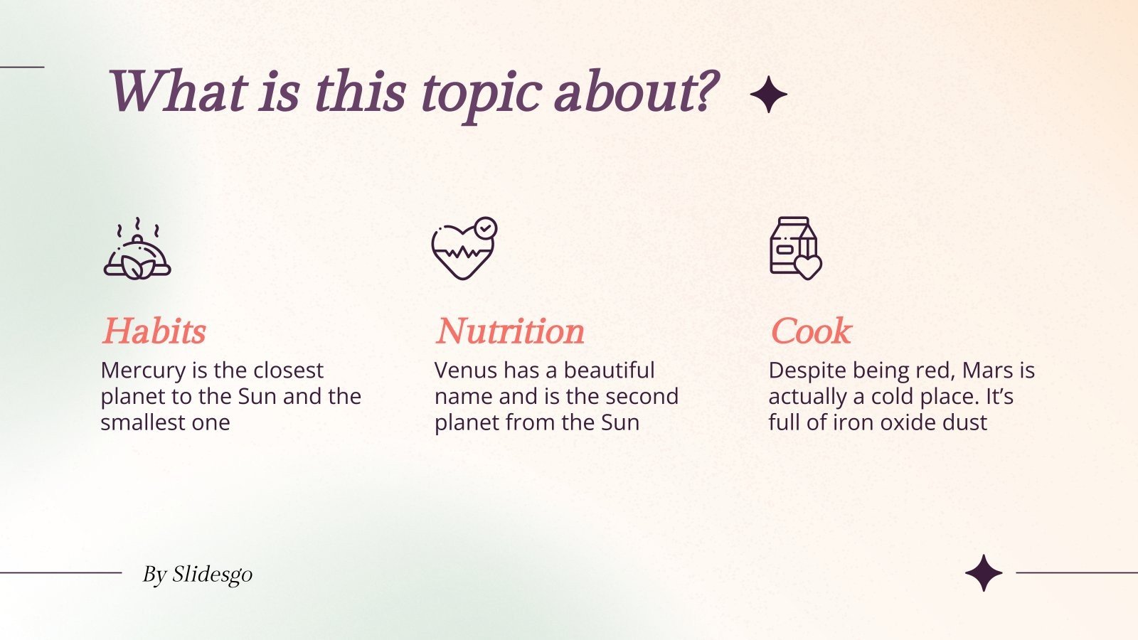 Healthy Eating Workshop | Google Slides and PowerPoint