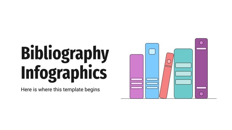 Bibliography Infographics | Google Slides & PPT template
