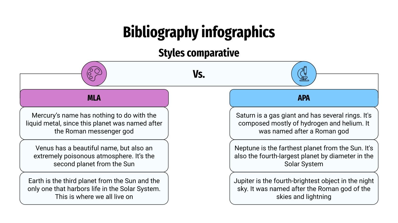 Bibliography Infographics | Google Slides & PPT template