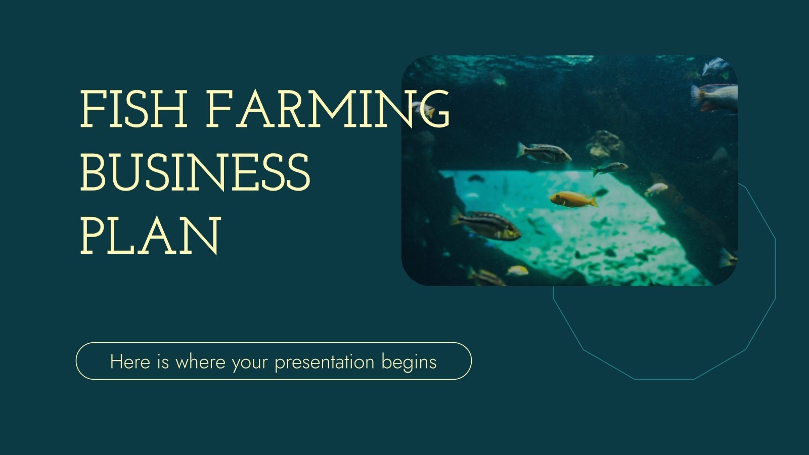 Fish Farming Business Plan | Google Slides and PowerPoint