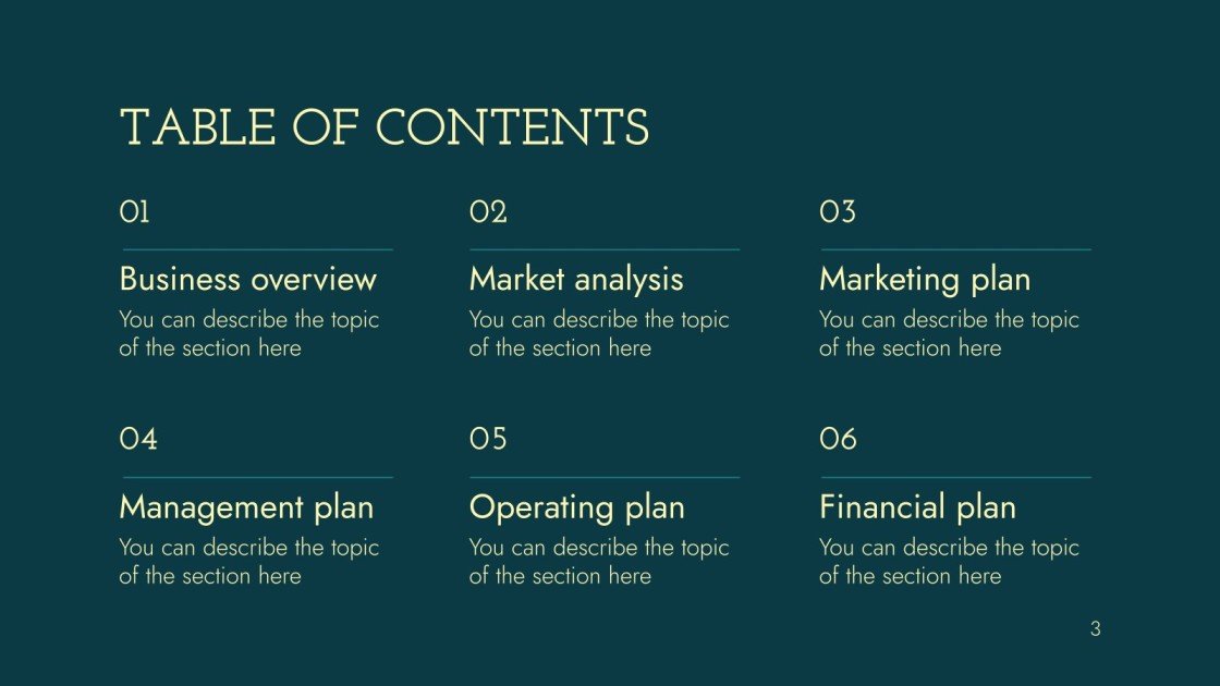 Fish Farming Business Plan | Google Slides and PowerPoint
