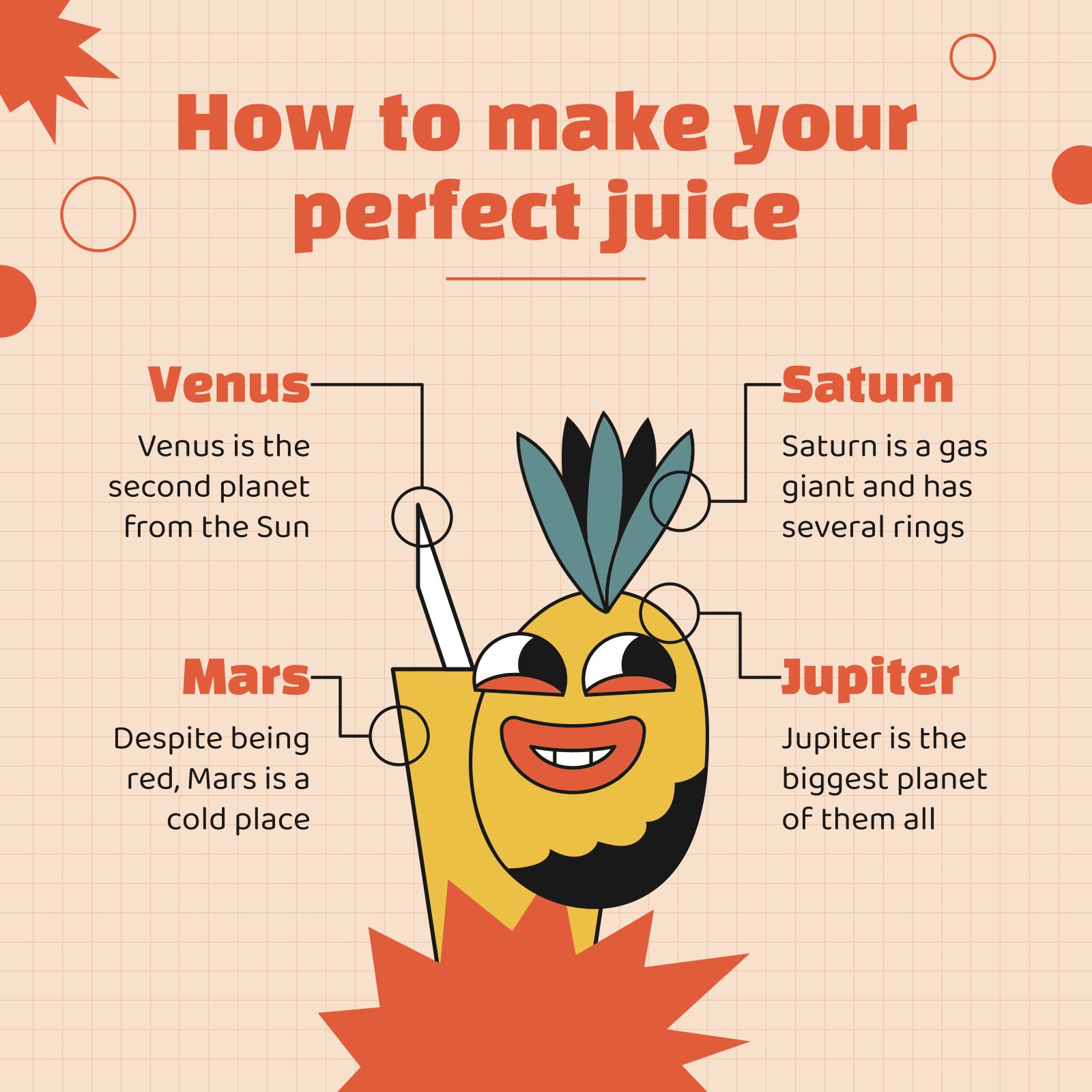 Eat Fruit! IG Posts | Google Slides and PowerPoint