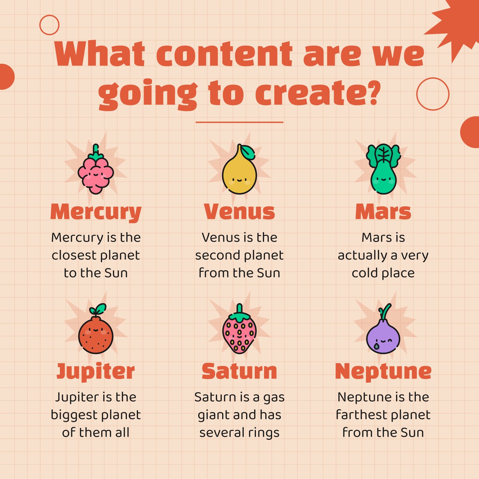 Eat Fruit! IG Posts | Google Slides and PowerPoint