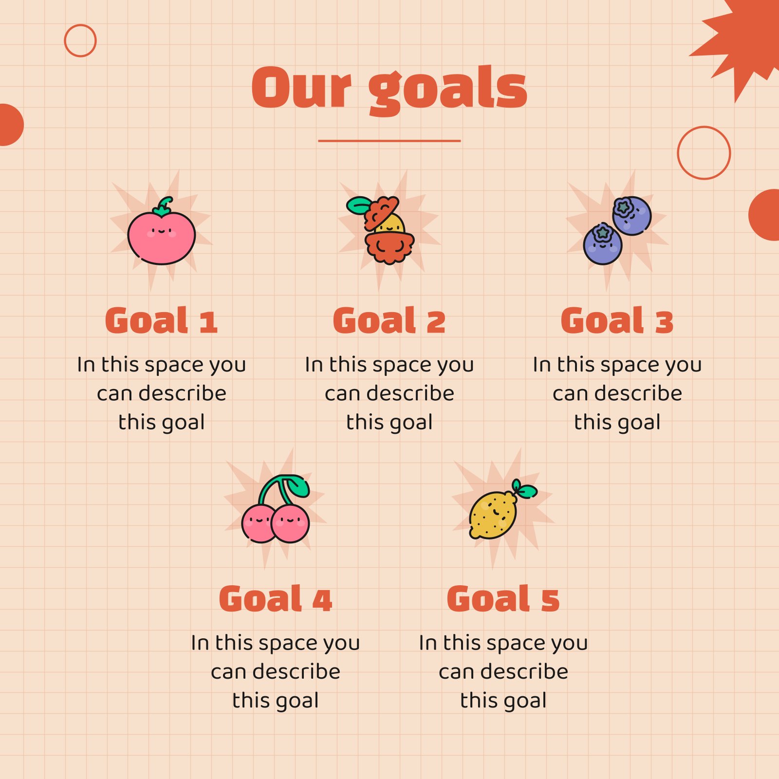 Eat Fruit! IG Posts | Google Slides and PowerPoint