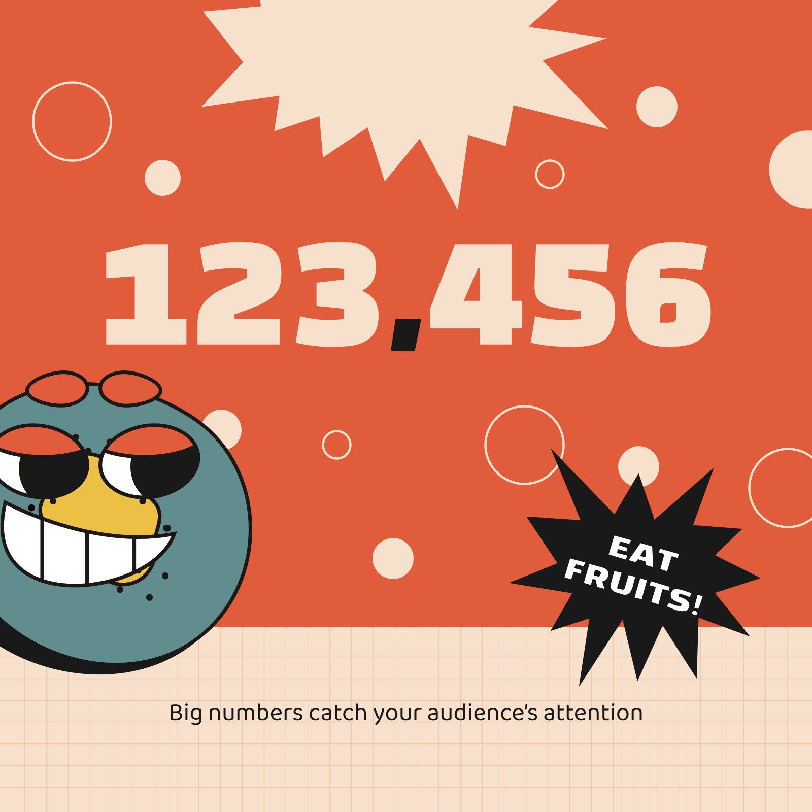 Eat Fruit! IG Posts | Google Slides and PowerPoint