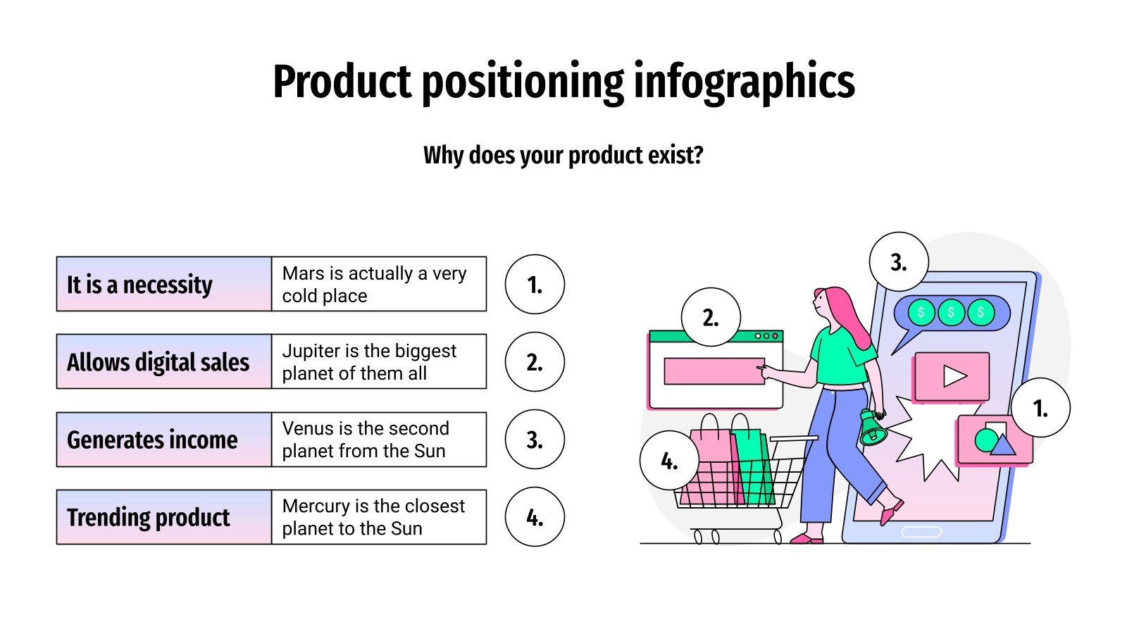 Product Positioning Infographics | Google Slides & PowerPoint