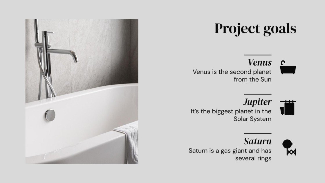 Bathroom Remodel Project Proposal | Google Slides & PPT