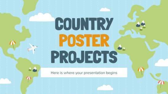 Country Poster Projects | Google Slides & PowerPoint