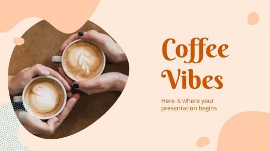 Coffee Vibes Google Slides theme & PowerPoint template