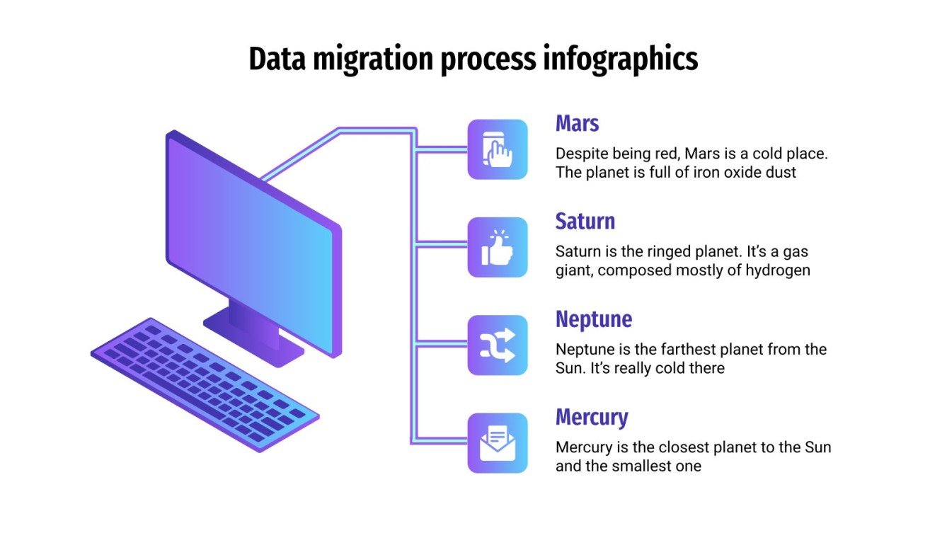 Data Migration Process Infographics | Google Slides and PPT Data Migration Process Infographics | Google Slides and PPT